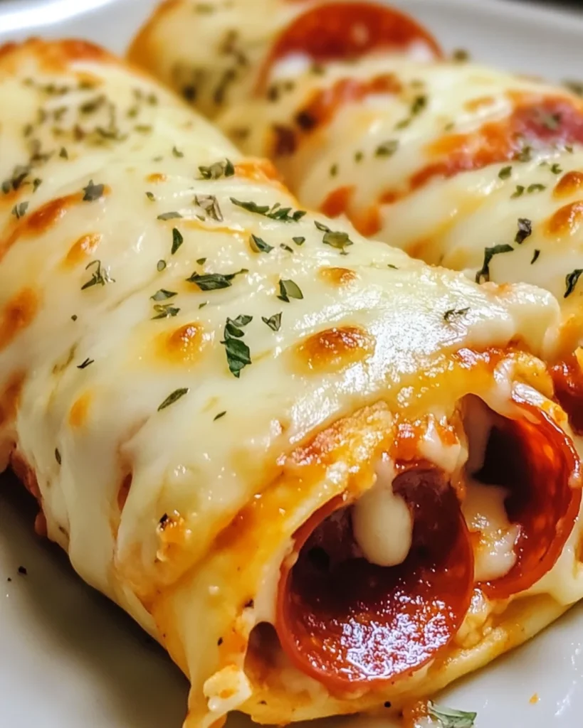 Cheesy Pepperoni Roll-Ups Recipe | Easy Party Snack Idea
