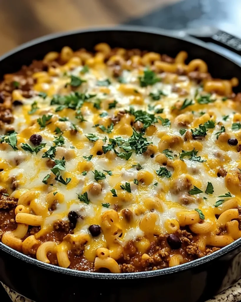 One Pot Chili Mac and Cheese: Comfort Food in 30 Minutes