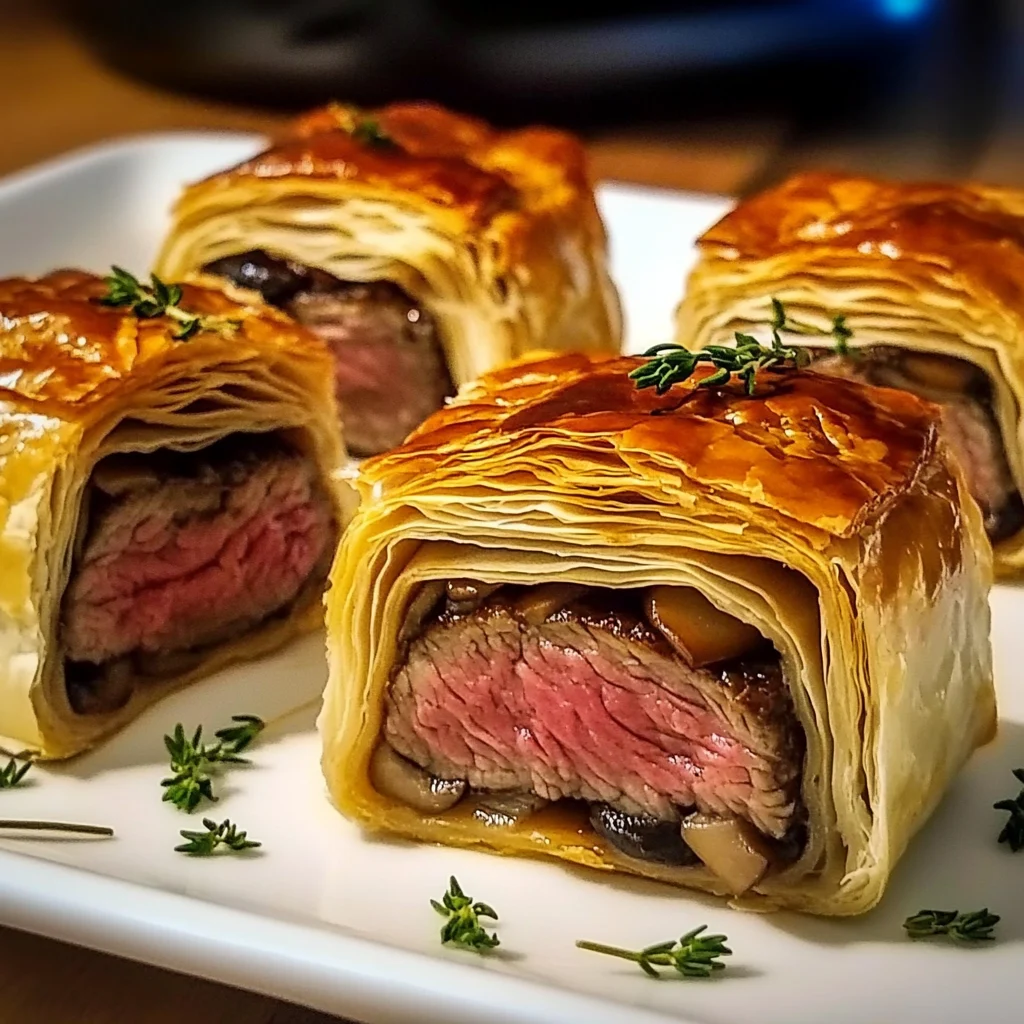 Mini Beef Wellingtons: Easy Party Appetizer Recipe