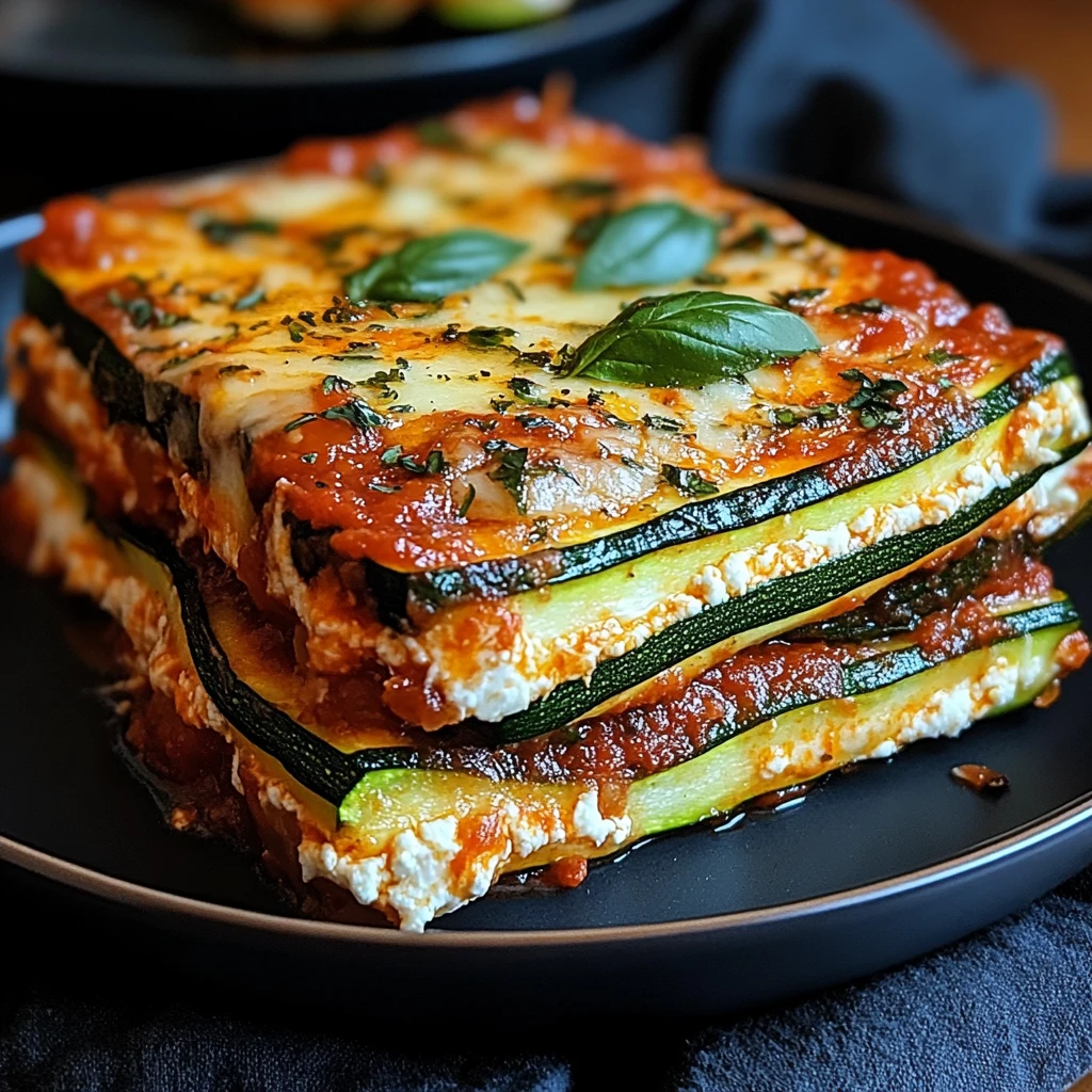 Layered Zucchini Ricotta Melts 4 Servings Ultimate Delicious