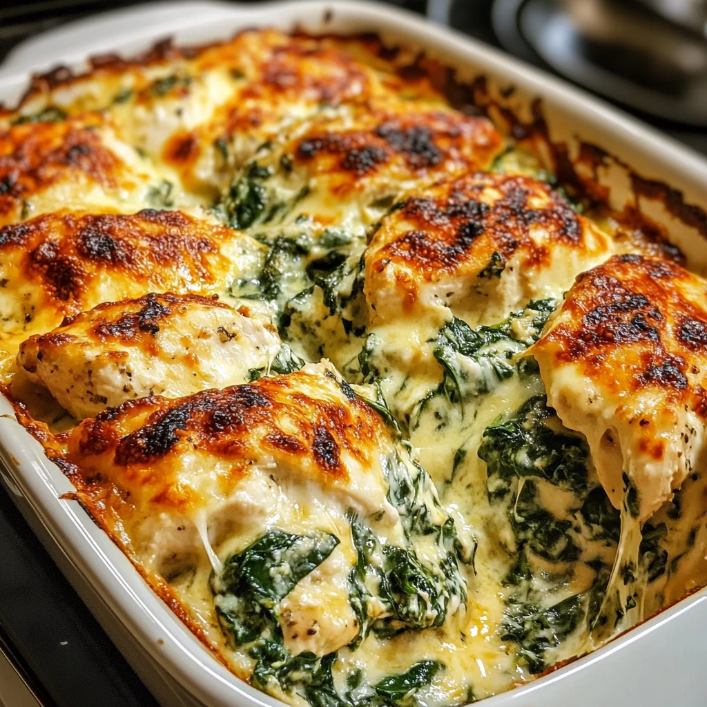Spinach Chicken Casserole 5 Steps Ultimate Delicious