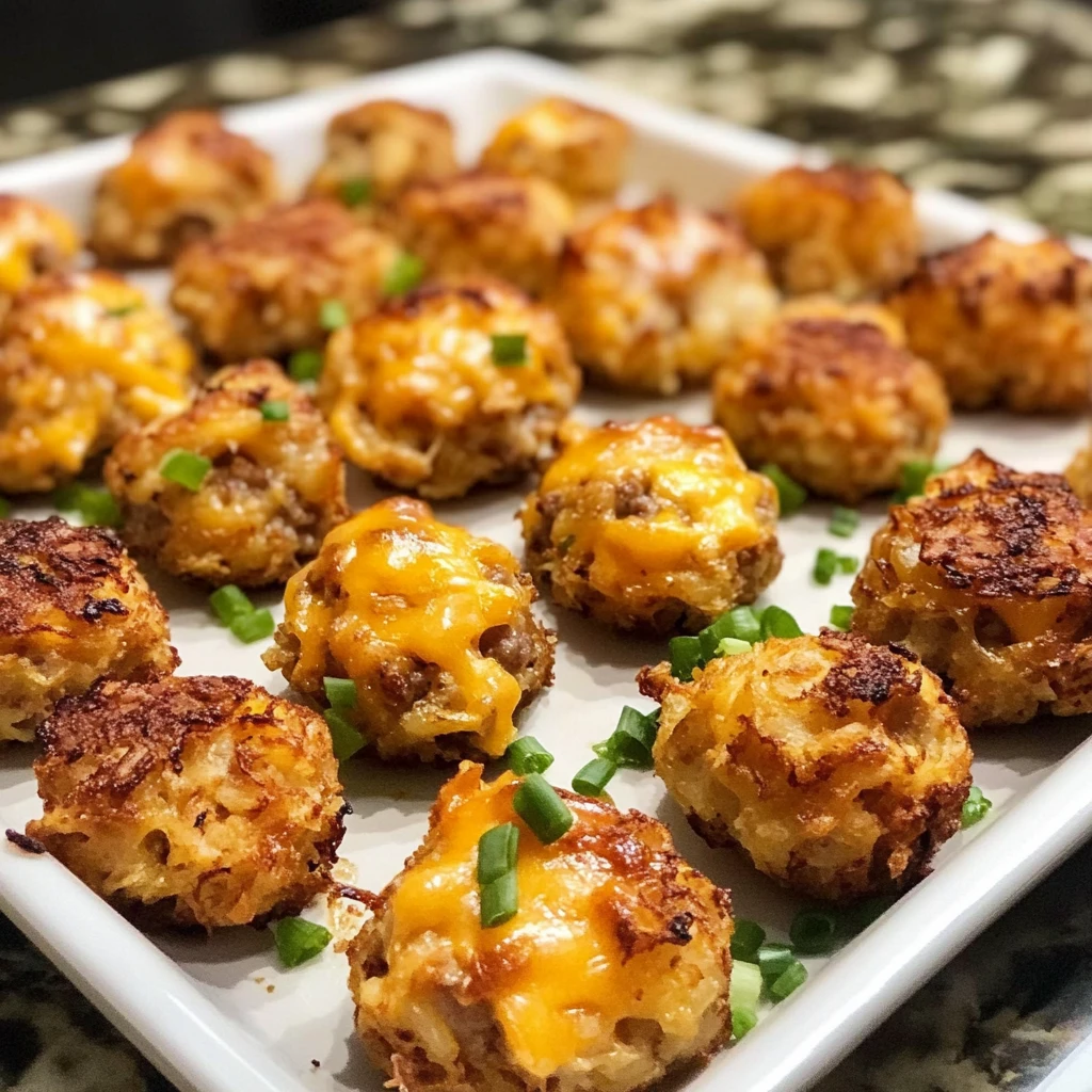 Hashbrown Sausage Bites 4 Ingredients Ultimate Delicious