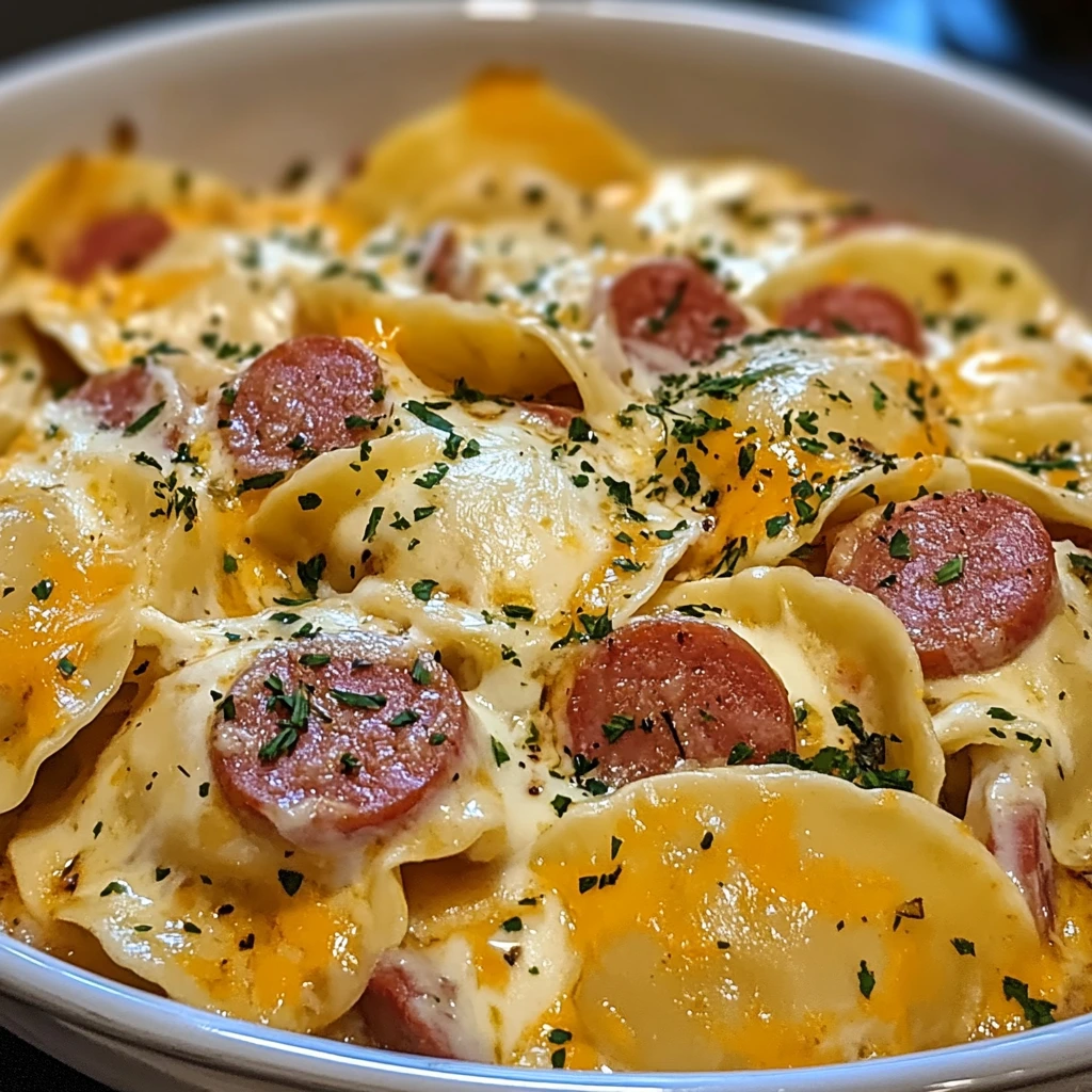 Kielbasa and Pierogi Bake 30 Minutes Easy Delicious