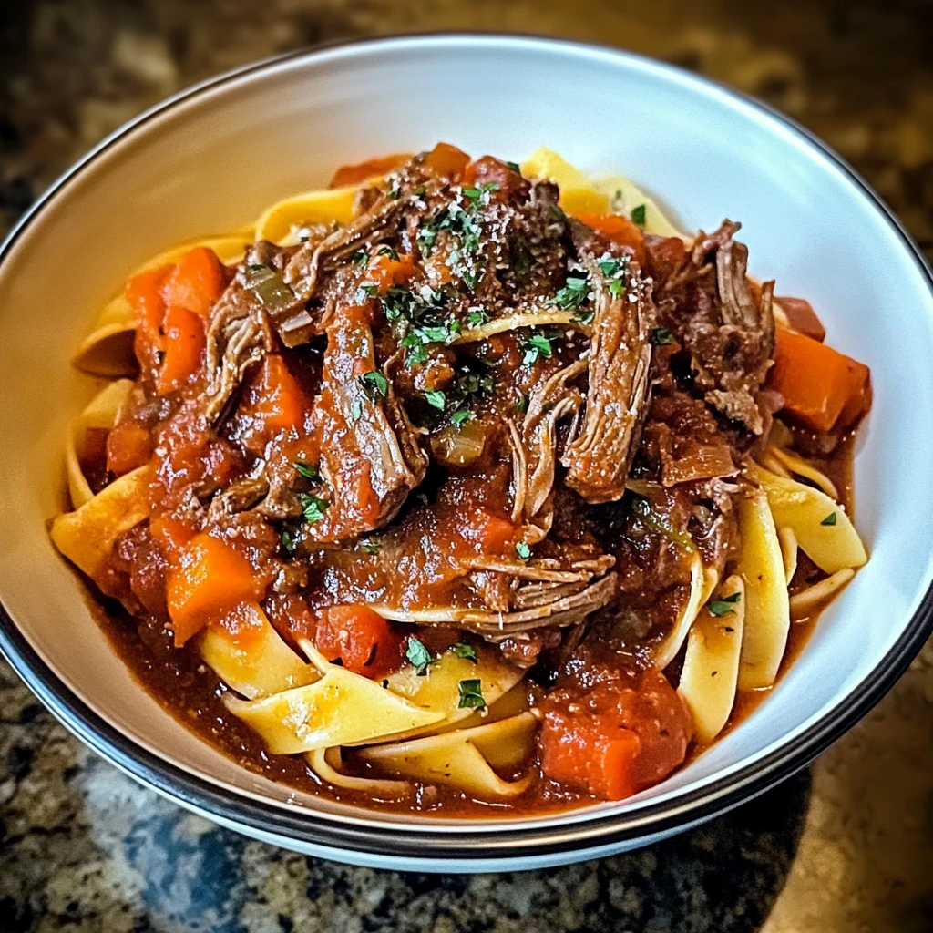 Sunday Slow Cooker Beef Ragu 8 Hours Easy Delicious