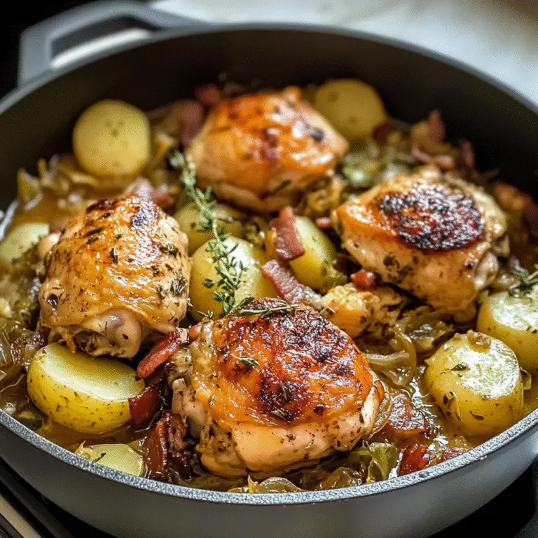 One Pot Irish Chicken 4 Servings Ultimate Delicious
