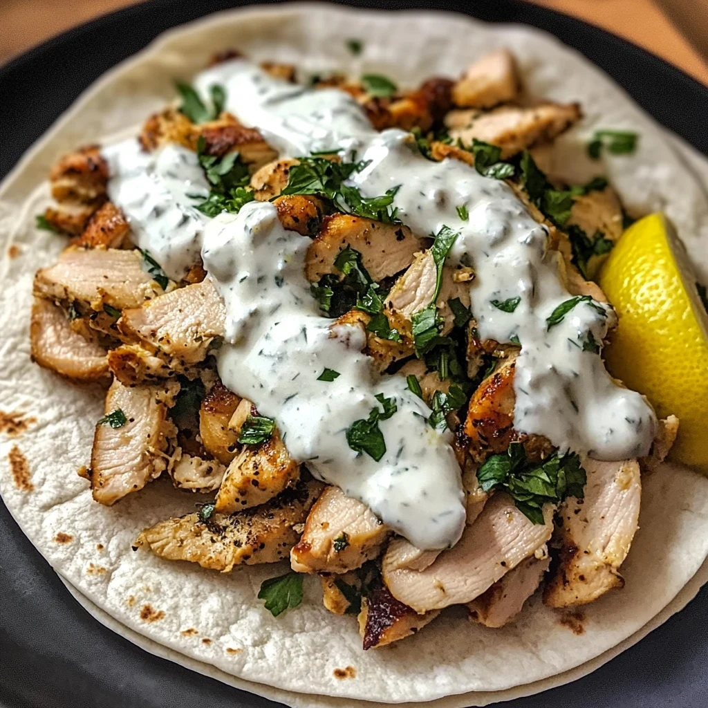 Chicken Shawarma 4 Servings Easy Delicious